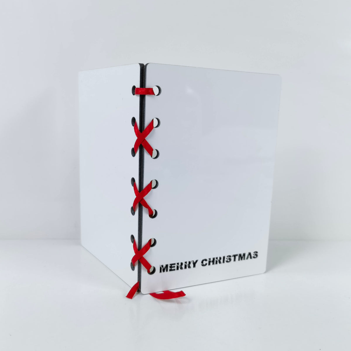 MDF Red Ribbon Book — Blessed to Create Sublimation Blanks