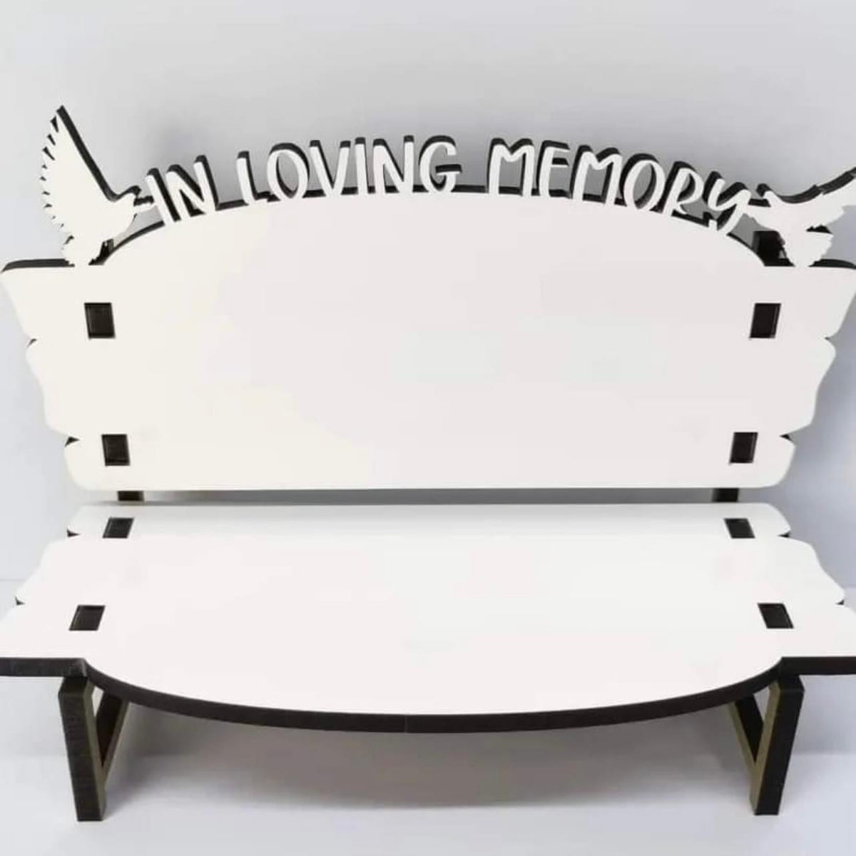 In Loving Memory Benches — Blessed to Create Sublimation Blanks