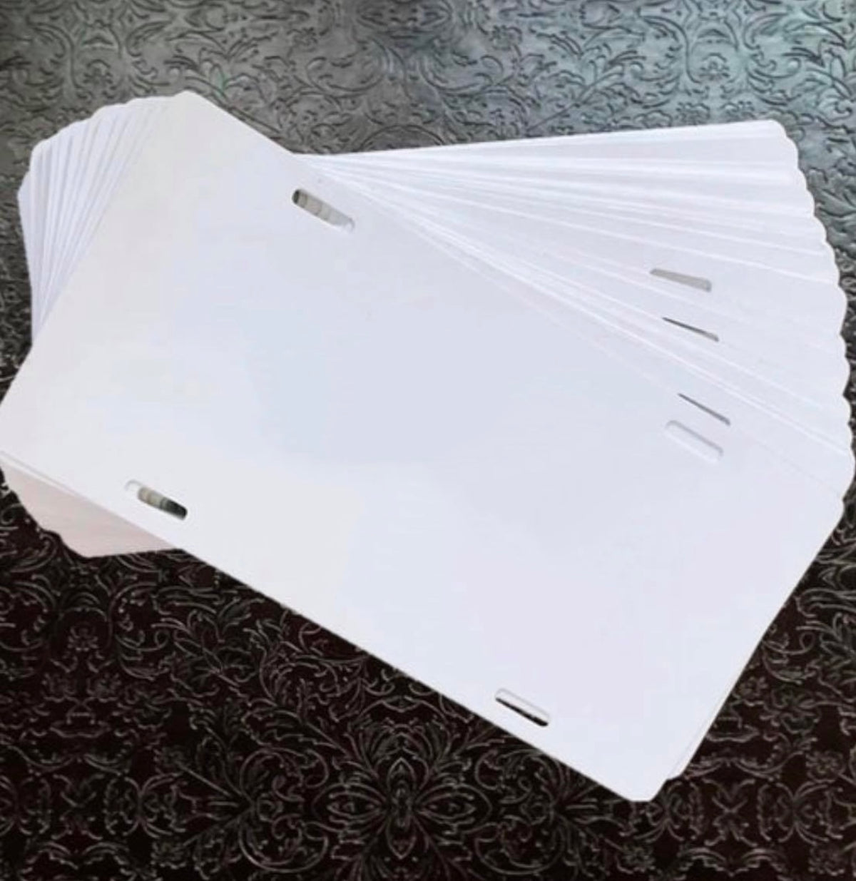 Sublimation License Plate — Blessed to Create Sublimation Blanks