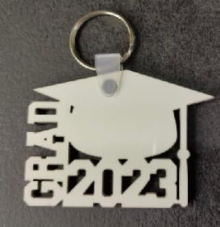 Graduation MDF Keychains — Blessed to Create Sublimation Blanks